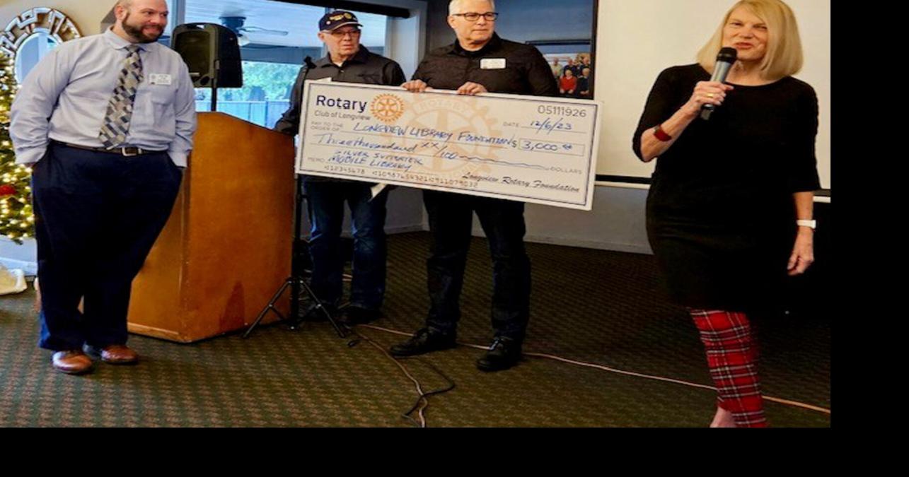 Rotary Club of Longview welcomes new leaders, gives awards