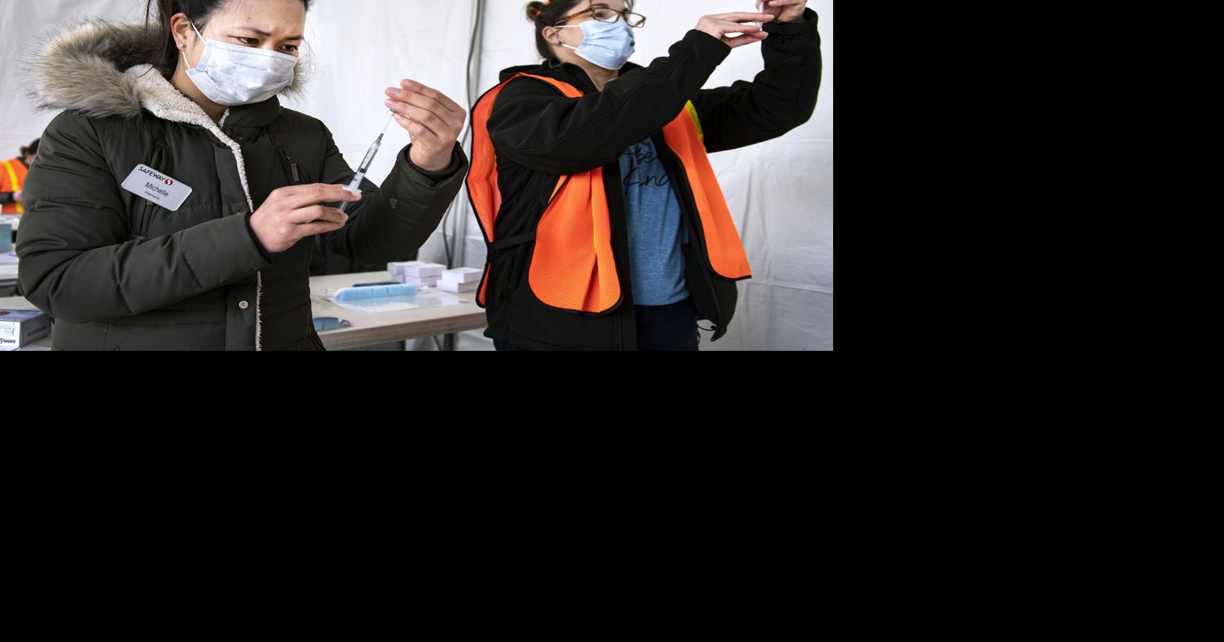 More than 500 people get COVID-19 vaccine at Cowlitz County Fairgrounds ...