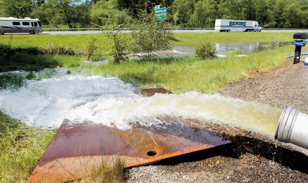 Removal of beaver dam in culvert closes part of North Pacific Avenue