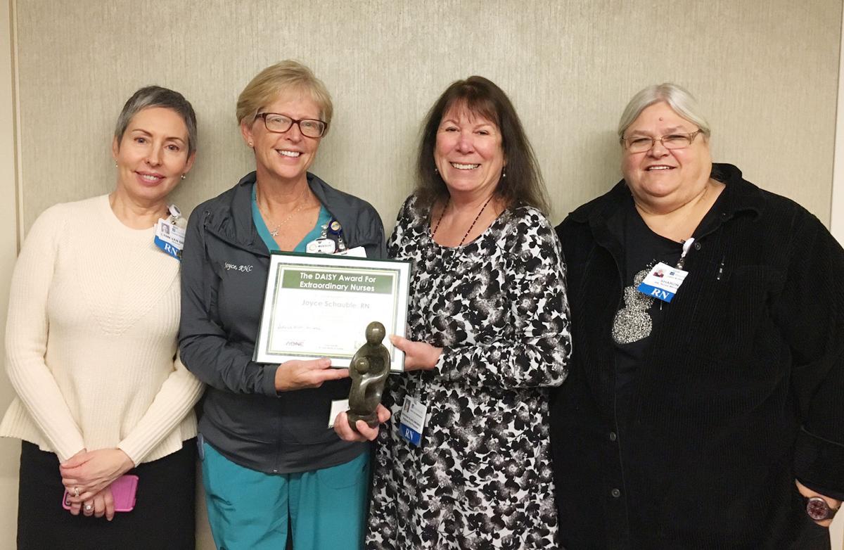 Schauble receives award for outstanding nursing