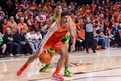A tale of patience and a bribe: Oregon State’s Parsa Fallah fulfills ...