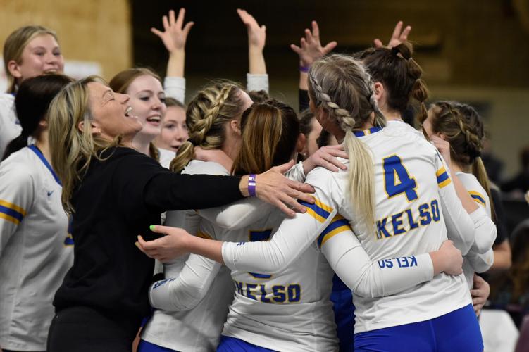 3A High School Volleyball: Kelso splits early matches at State against ...