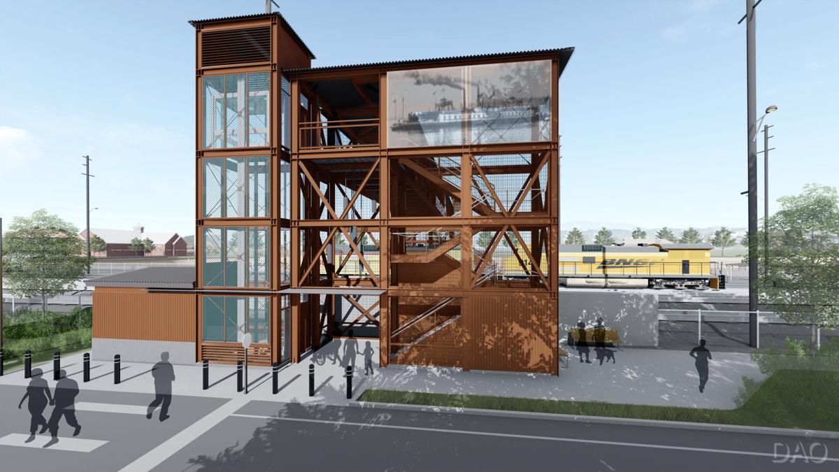 Port of Kalama to tear down pedestrian walkway this winter