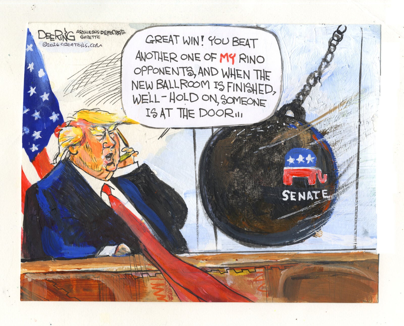 9 political cartoons pillory the primary elections