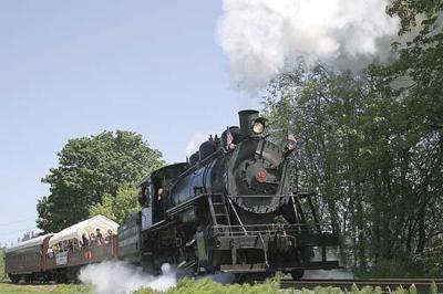 Chehalis' vintage steam train back on track after flood repair