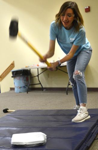 Local nonprofit hosts scale smash to raise eating disorder awareness