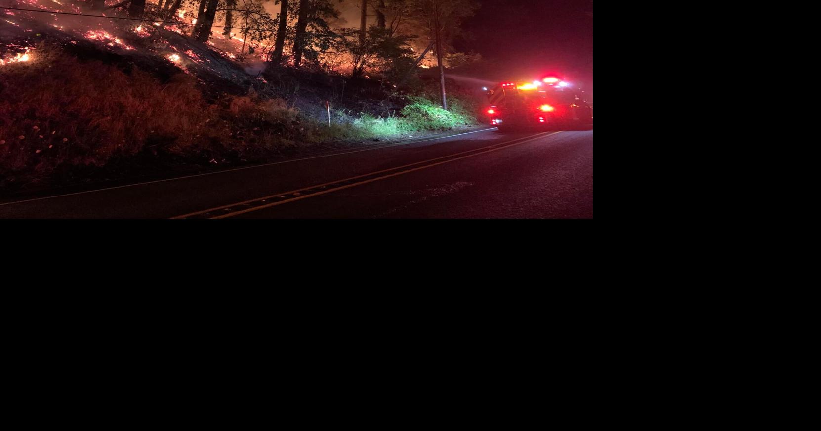 Cooler weather aids in containing roughly 10-acre wildfire east of ...