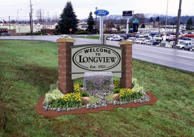 New sign to greet those entering Longview on Tennant Way
