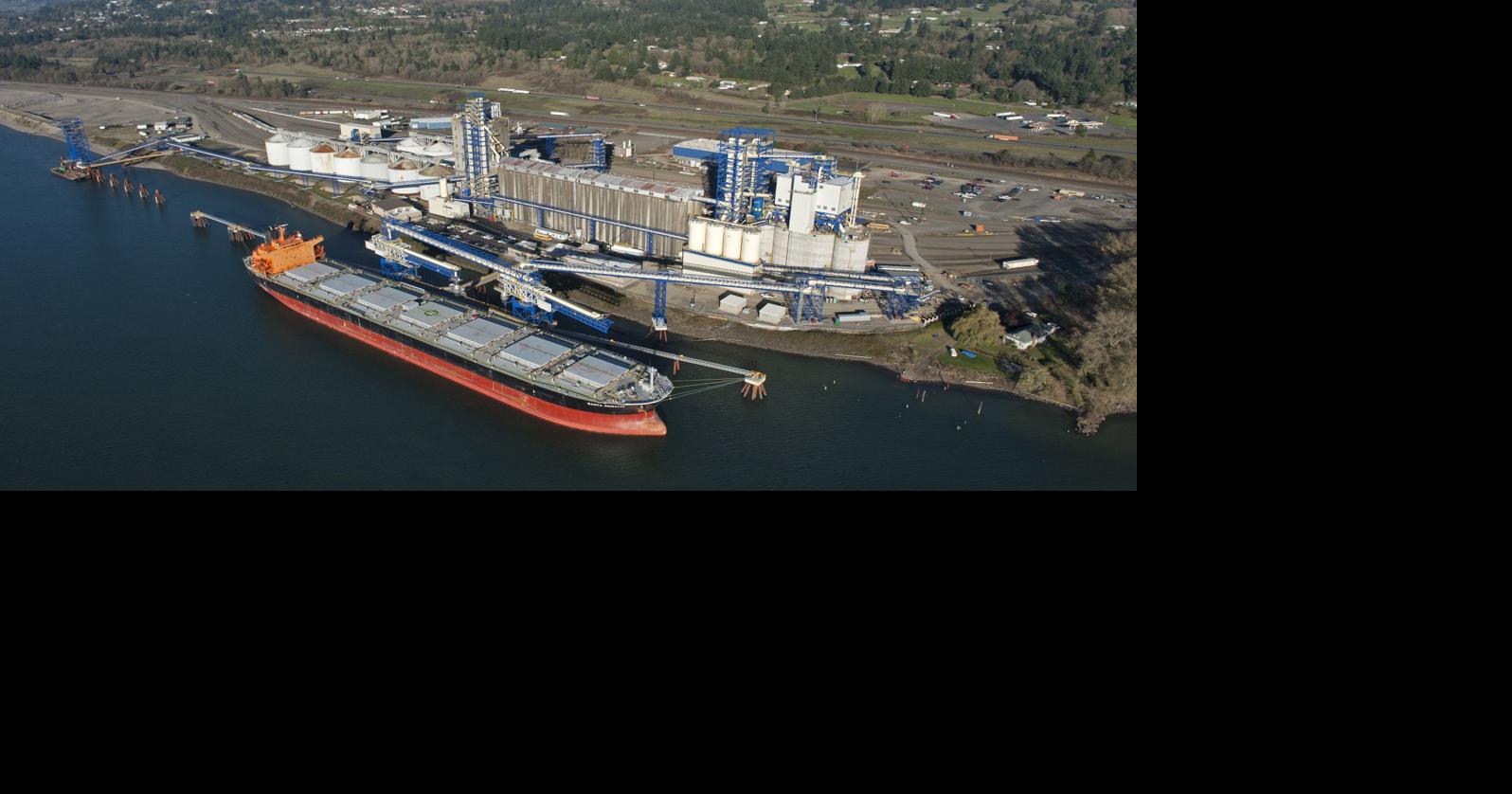 Firefighters douse Kalama grain terminal fire