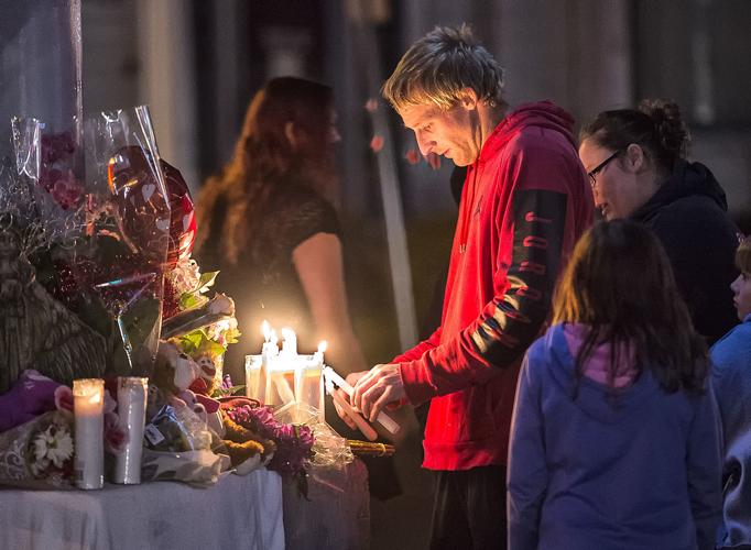 About 100 family, friends honor Kayla Chapman at candlelight vigil