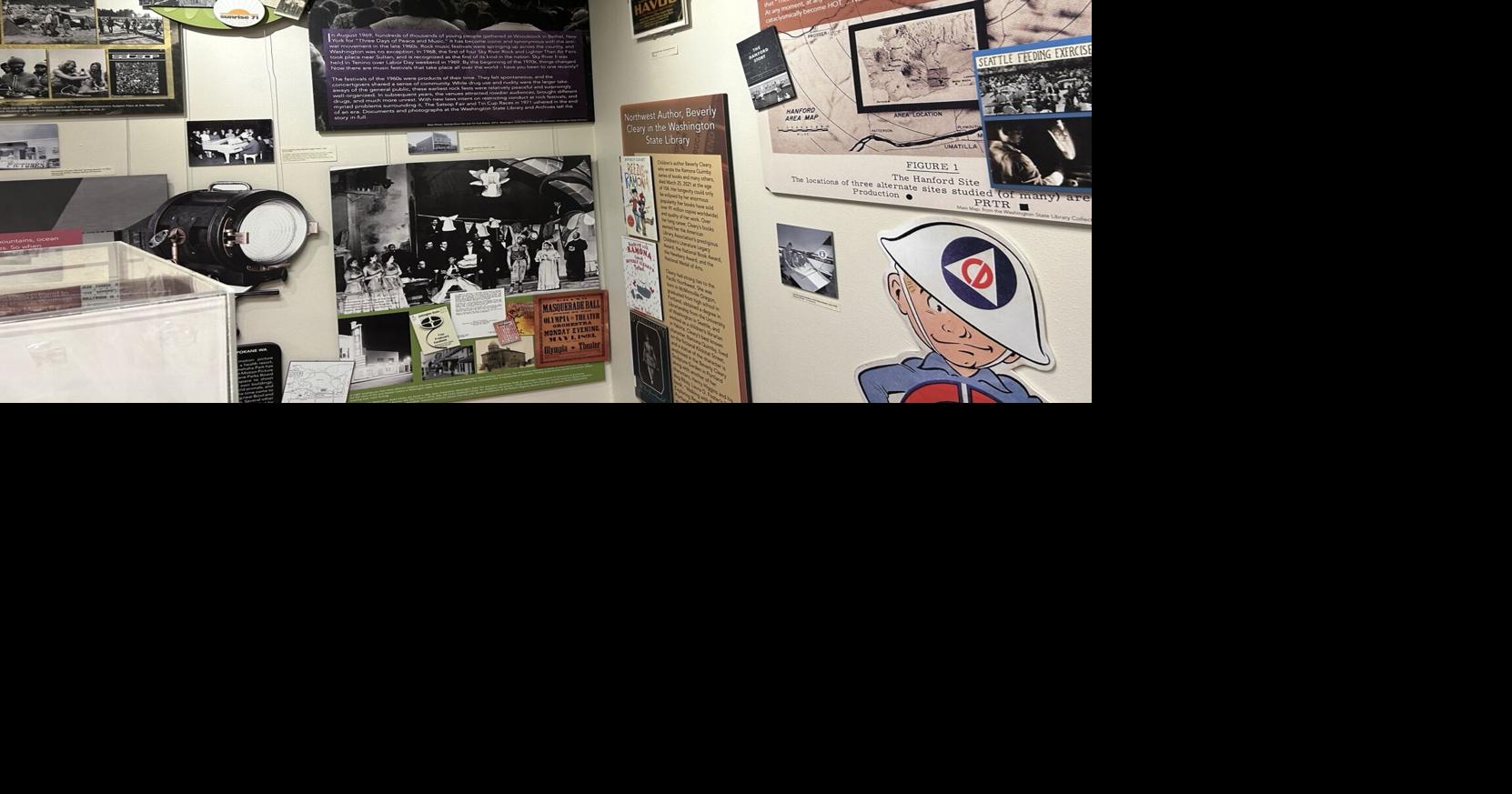 Review WA State archives at Cowlitz County history museum