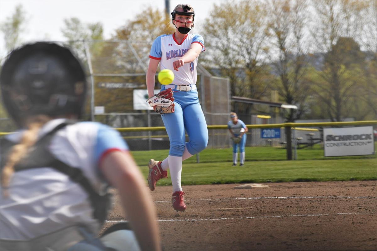 2A High School Softball: Henthorn dual effort leads Mark Morris past ...