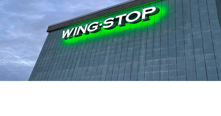 Wingstop sign