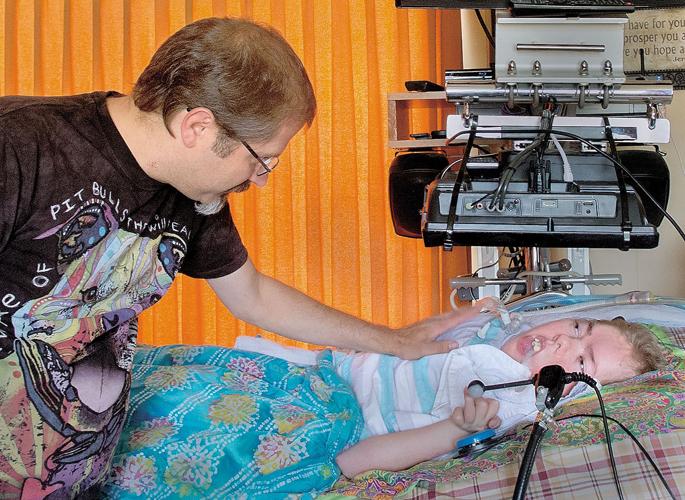 An artistic collaboration helps a family look past disability