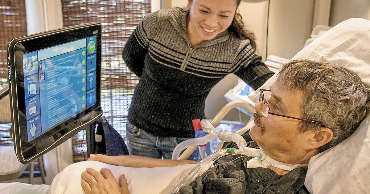 Longview man with ALS a better communicator thanks to new device