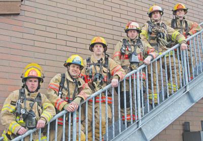 Firefighters climb 1,311 steps for Leukemia & Lymphoma Society
