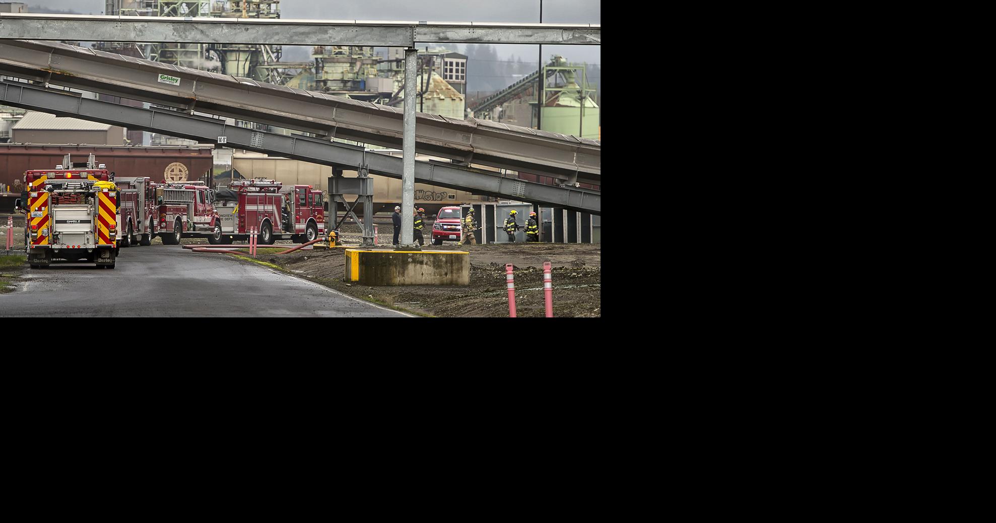 Crews respond to fire at Export Grain Terminal at Port of Longview