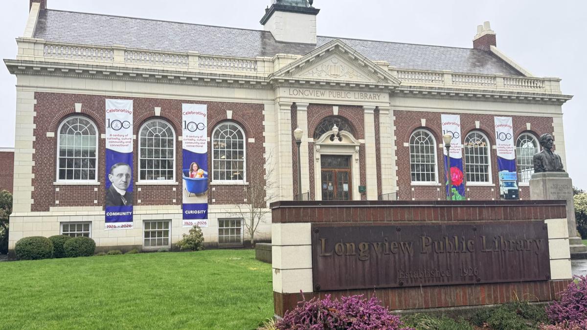 Longview library centennial celebrations underway
