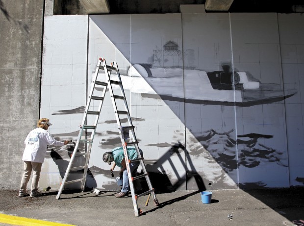 Underpass mural will portray Kalama's transportation history