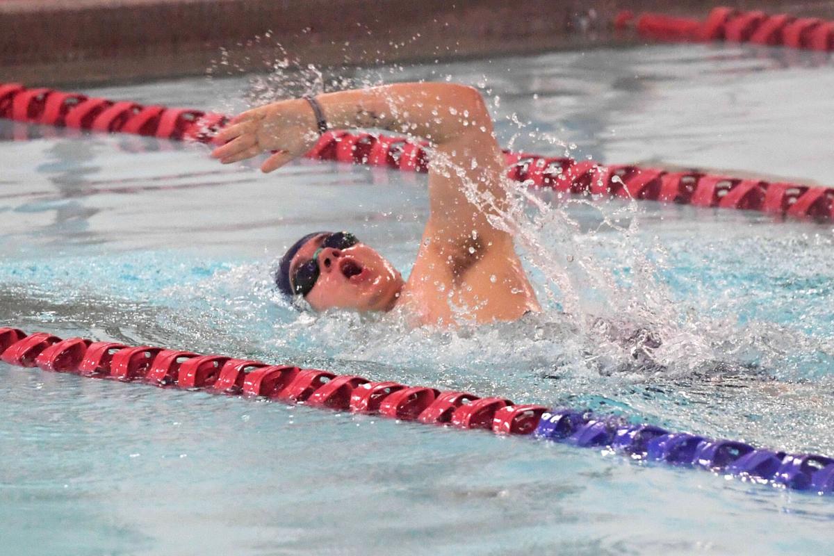 High School Boys Swimming: Mark Morris splits home meet with 3A/4A ...
