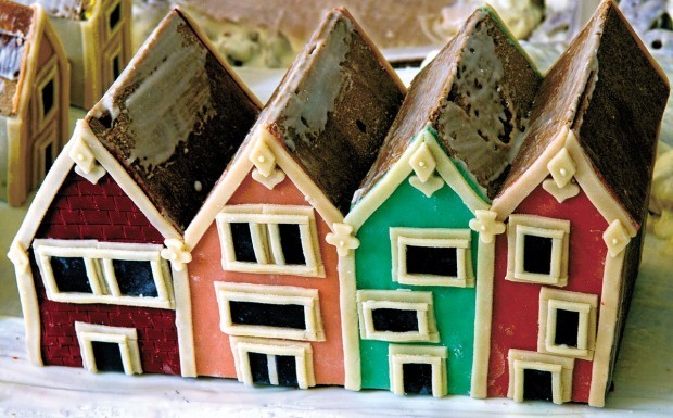 Gingerbread Man: TDN contest judge creates holiday villages for Benson ...