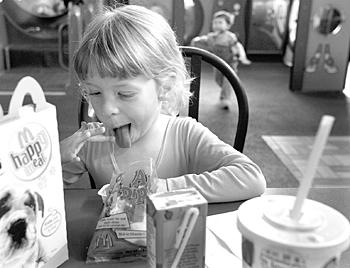 Junking kids' junk-food ads