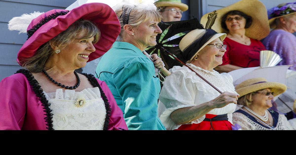 Victorian-themed party brings lace and laughter to sun-soaked Rainier