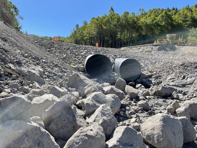 Owners retrieve their vehicles after debris slide near Mount St. Helens