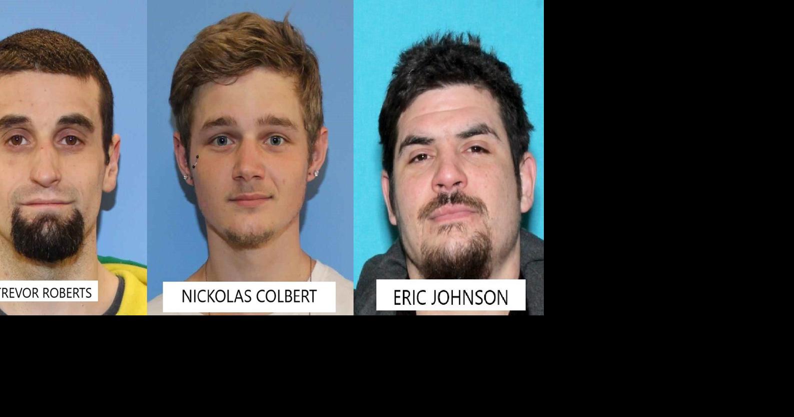 Sheriff's office seeks public help in finding three criminal suspects