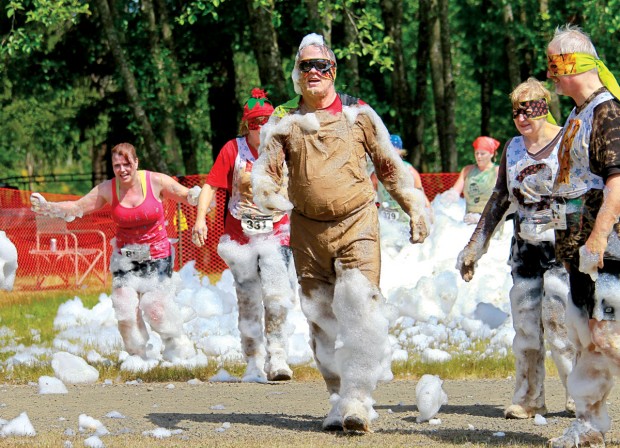 Brave souls get down and dirty for United Way at annual Ash Kicker