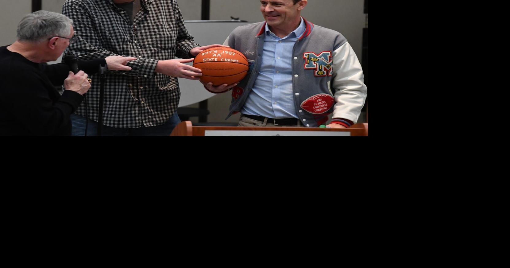 Mark Morris boys basketball Denny, Davis and Herold