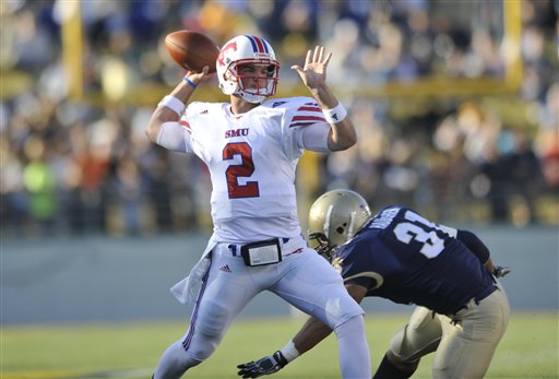 Eagles QB Padron led SMU over WSU two years ago