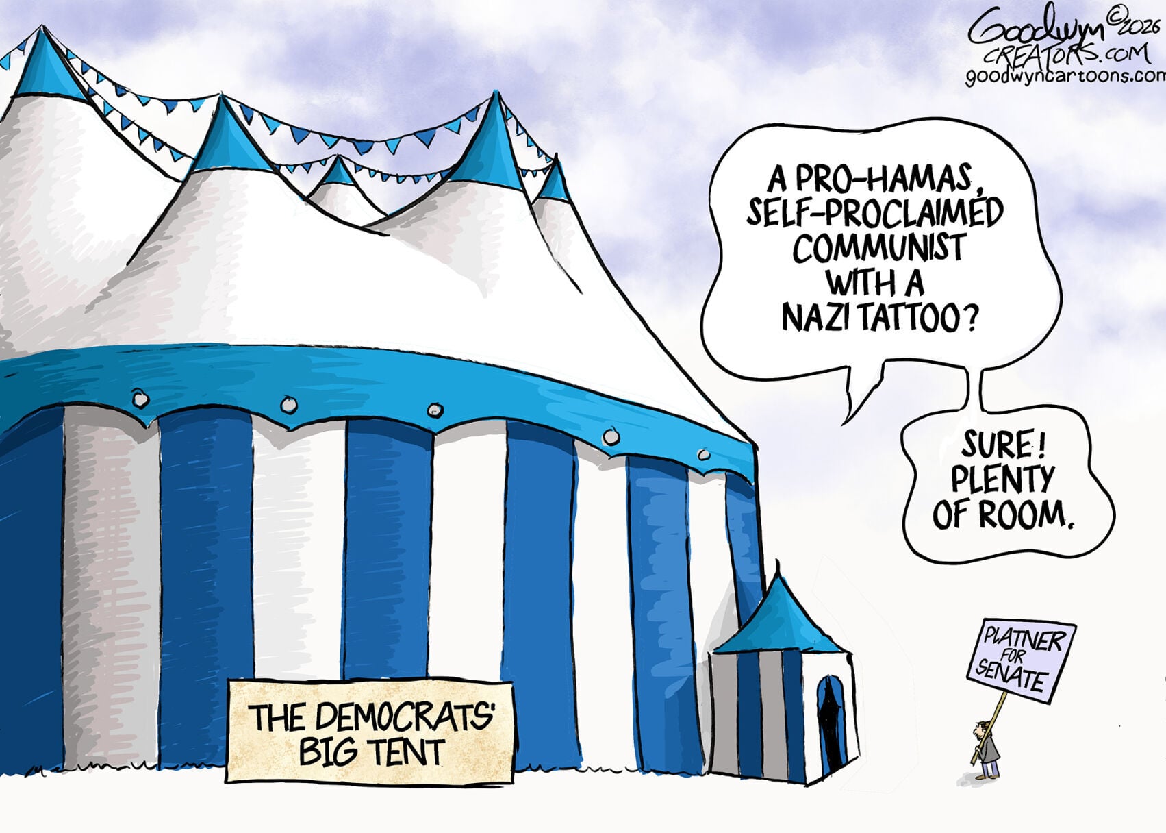 9 political cartoons pillory the primary elections