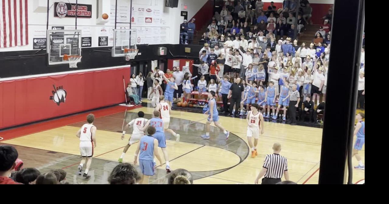 Mark Morris' Drew Ibarreta hits a 3-pointer