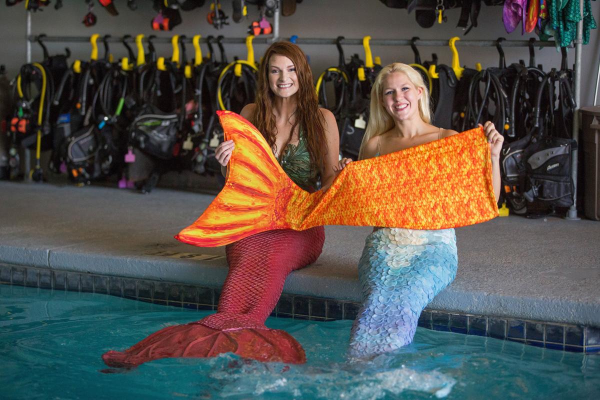 Mermaids making a fitness splash in North Texas