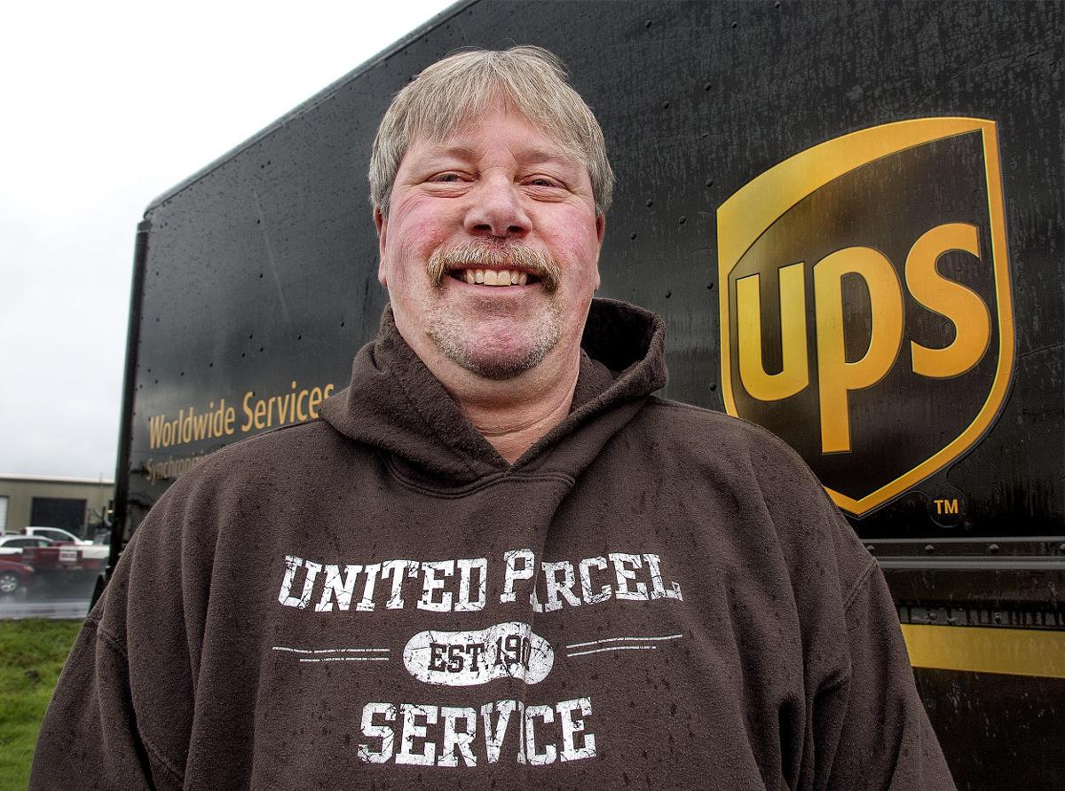 UPS driver retires after more than 30 years serving Clatskanie