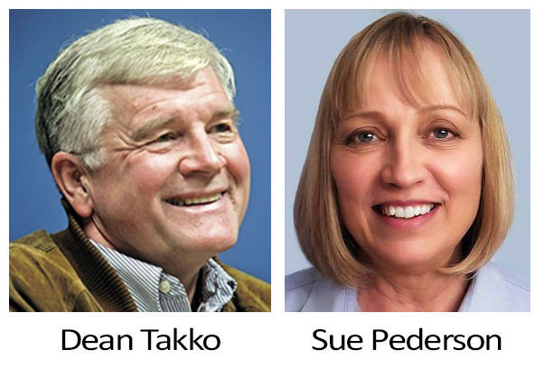 Pederson and Takko debate 'fresh blood' versus experience