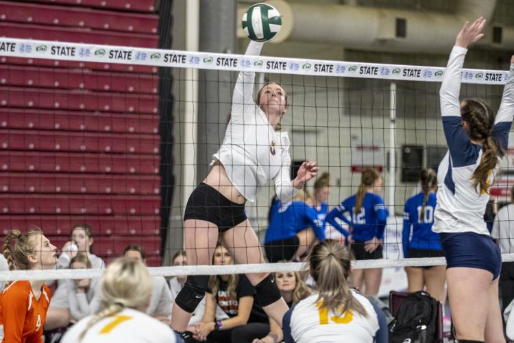 2B High School Volleyball: Kalama cruises past Forks in State opener