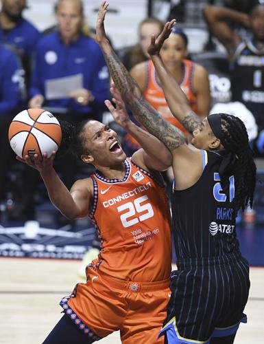 Triple-double leader Thomas has Connecticut near top of WNBA