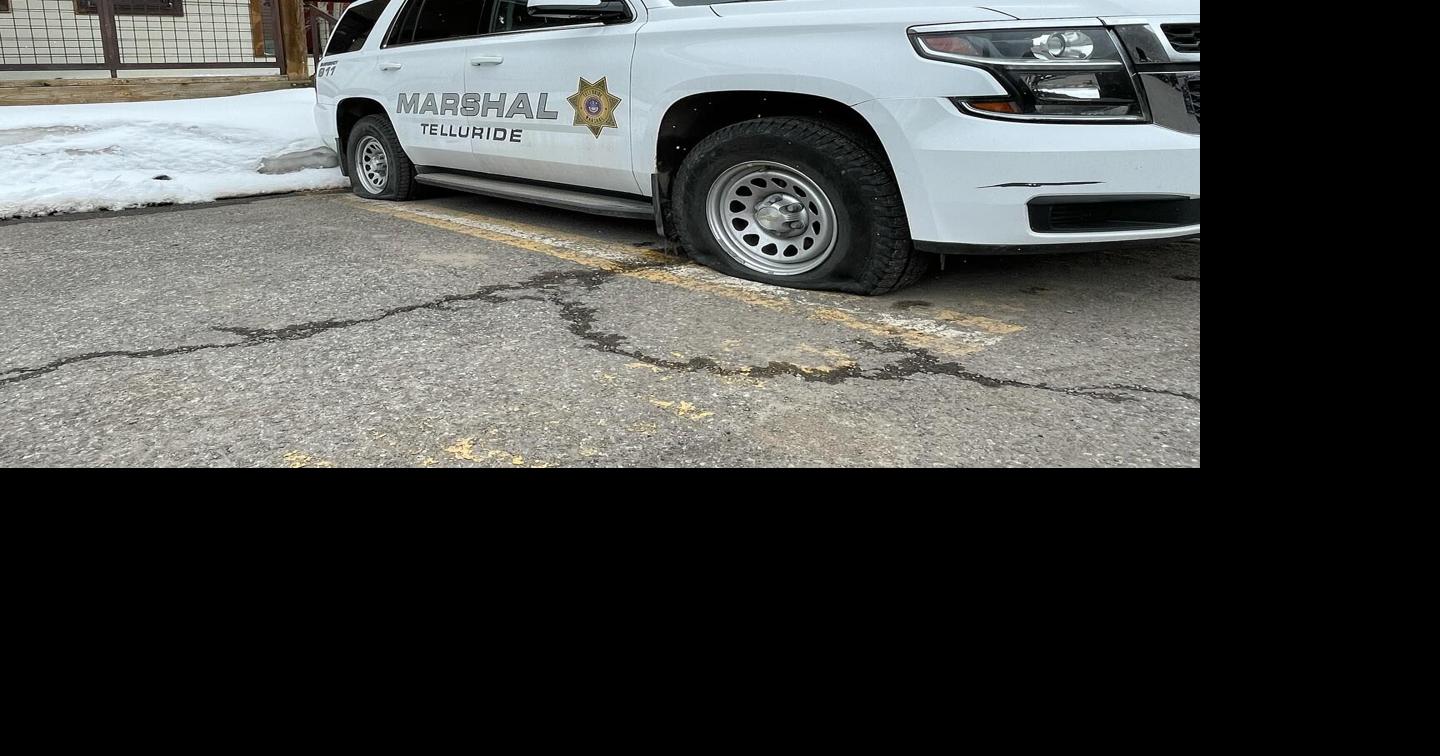 Vandalism on Telluride Marshal’s Department vehicles is under ...