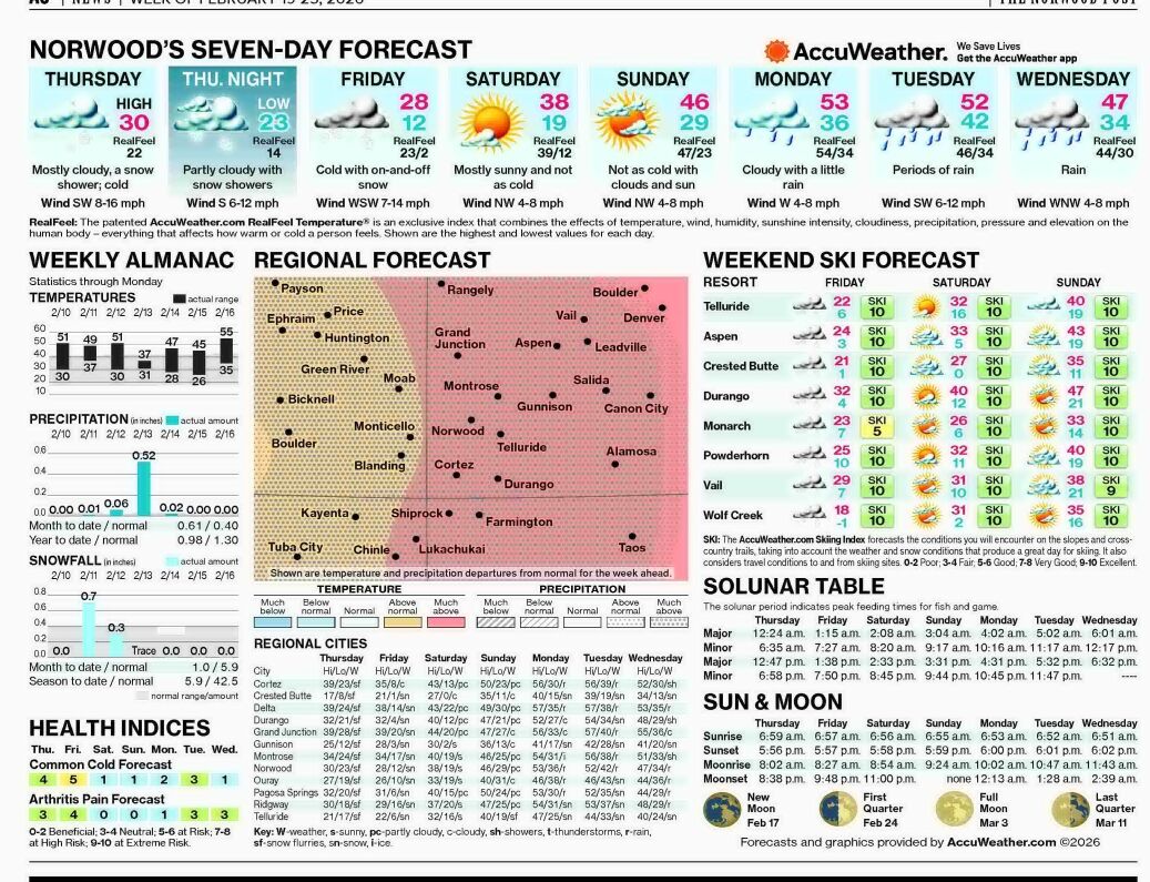Page A06 | The Norwood Post E-edition | telluridenews.com