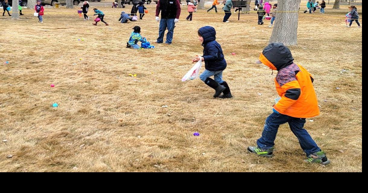 Kids brave the cold for annual Easter Egg hunt | News | terrytribune.com