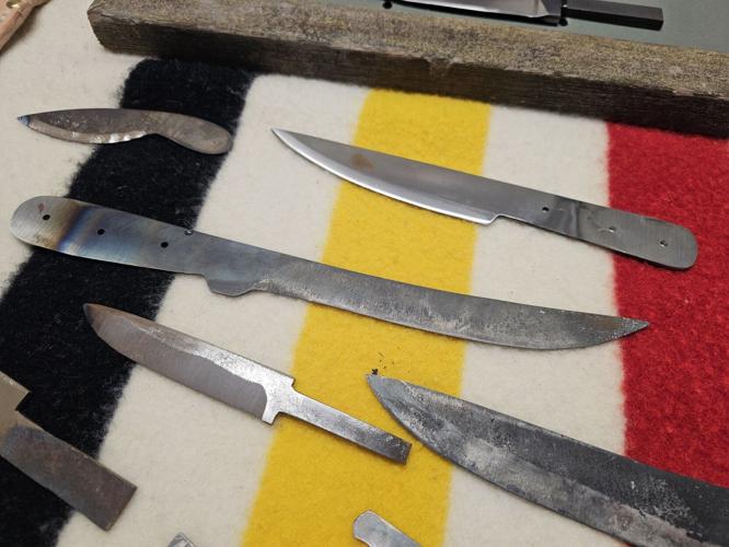 RUCKUS: Terry knifesmith tells stories in cold steel for half a century ...