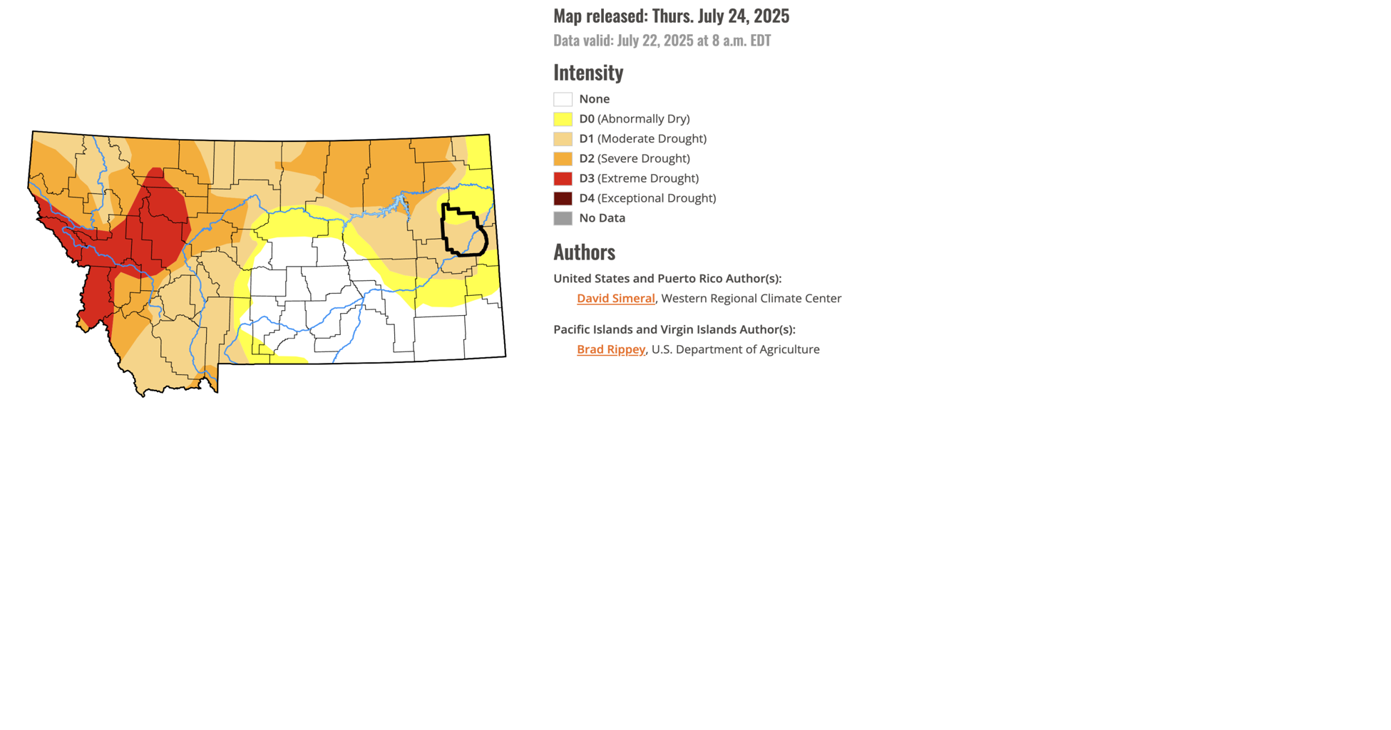 Heavy July rainfall does not compensate for dry spring, early summer ...