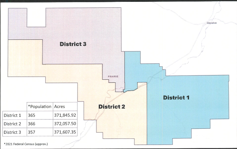 Prairie County districts, precincts maps updated | News | terrytribune.com
