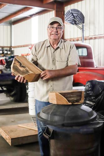 Turning the Woodturner: Retired Prairie County farmer finds his true ...
