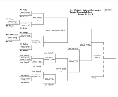 2C volleyball teams will converge on DCC for District tourney beginning ...