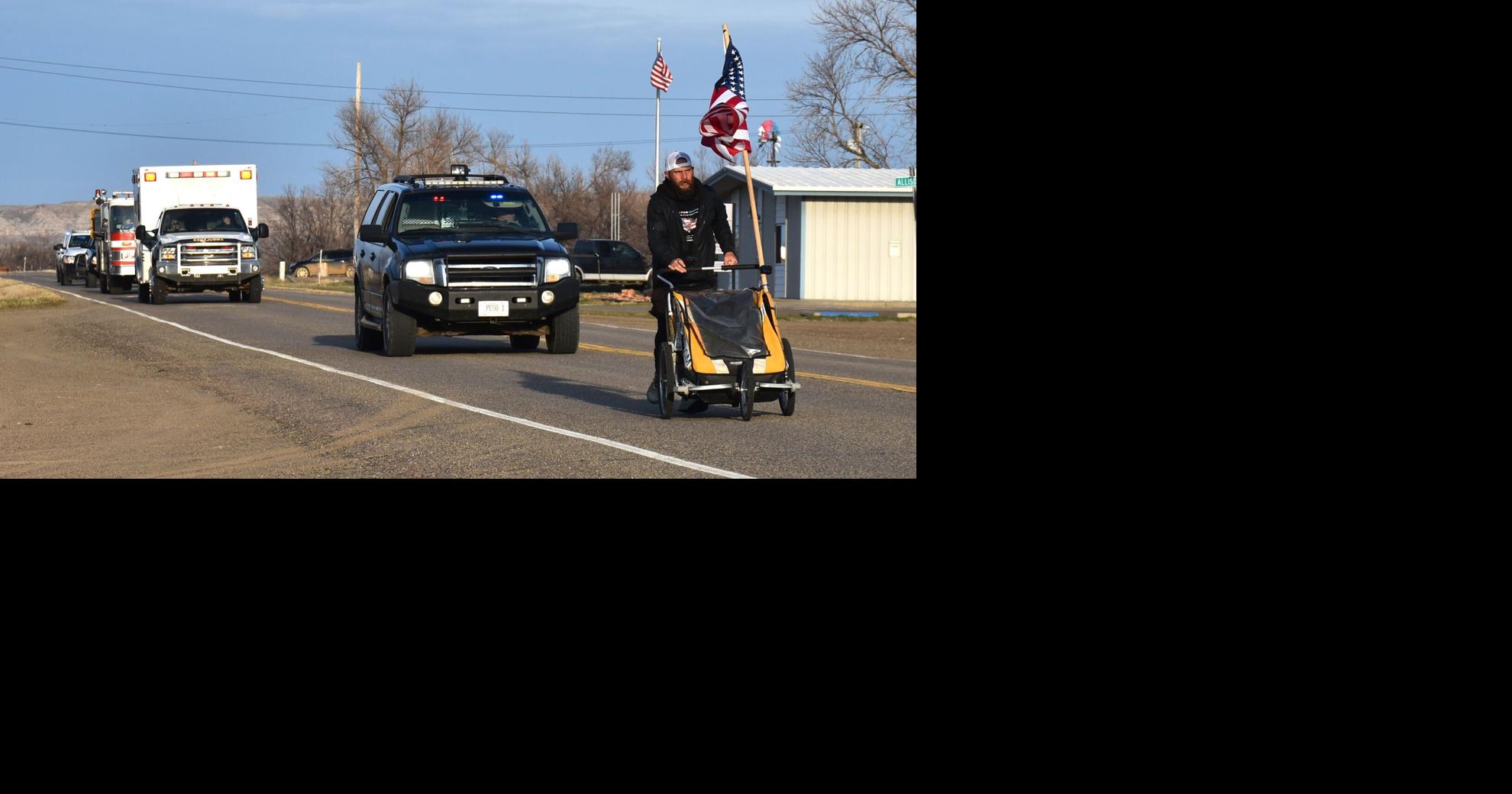 Cross-country runner nears historic 50-state goal with stop in Terry ...