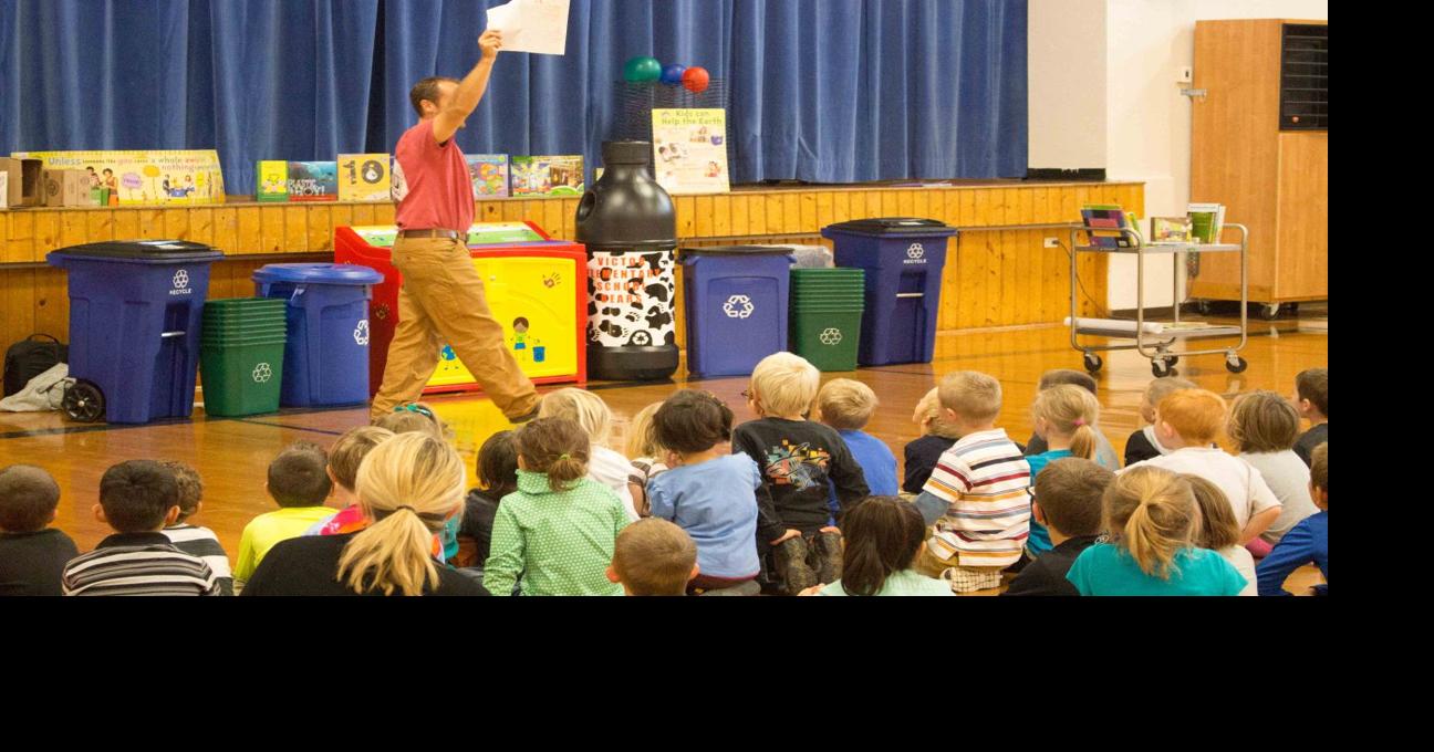 Community effort brings recycling to Victor Elementary | News ...