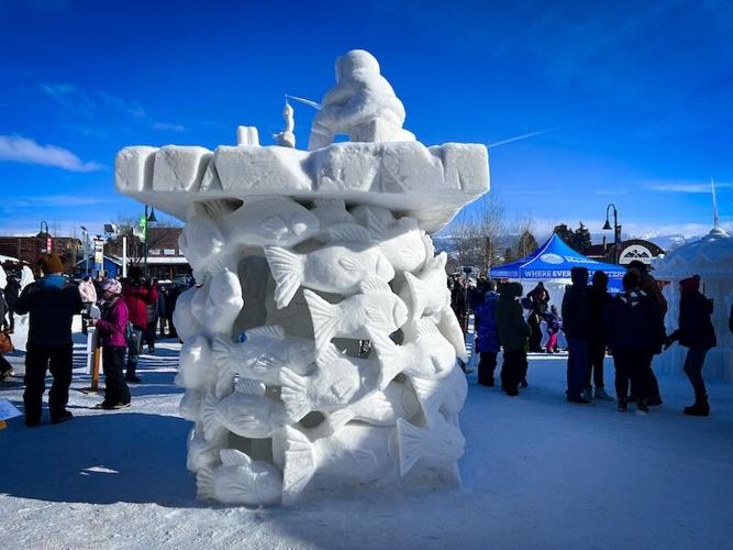 Snowscapes will return to the Driggs Plaza on January 20-25 for their ...